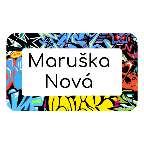 Graffiti | Happy Label - kid-friendly labels