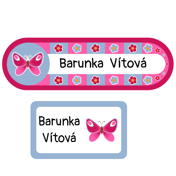 Butterfly | Happy Label - kid-friendly labels