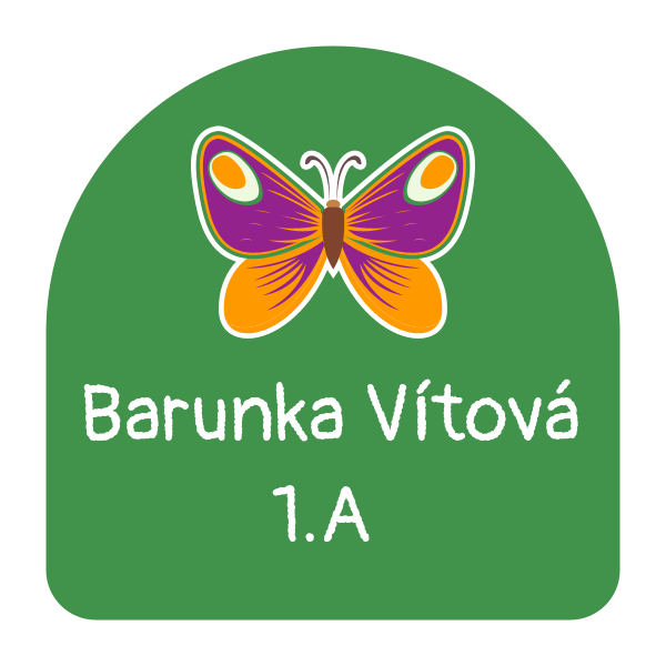 Butterfly | Happy Label - kid-friendly labels